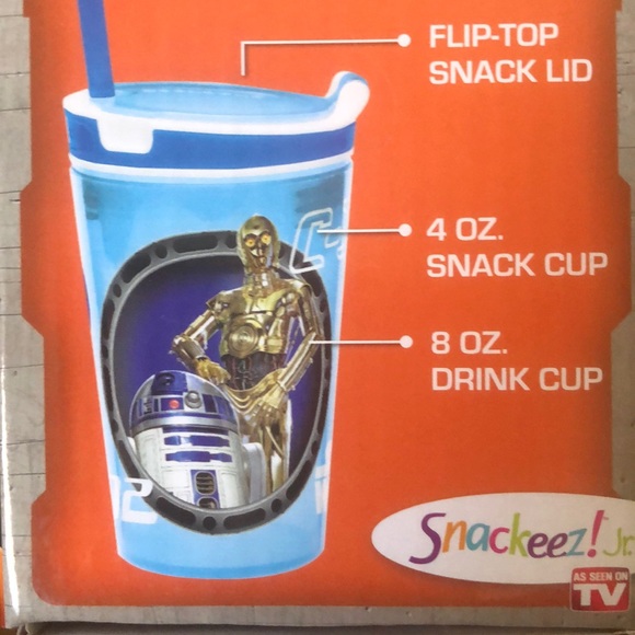 Disney | Other | Snackeez Jr Star Wars C3po R2d2 Snack Drink C | Poshmark